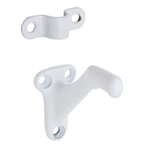 schlage ives by schlage 059a-w hand rail bracket, white