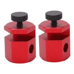 stair gauge, 2pcs stair gauge red framing stop stair stringer layout tool anodized framing attachments for woodworking, other hand tools and,