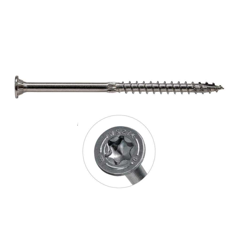 Simpson Strong-Tie SDWS271000SS-RP1-10" x .276 Structural Timber Screw 316SS 1ct