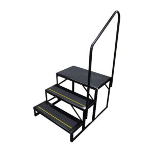 quick products qp-s5w2s economy 5th wheel stair - 2-step