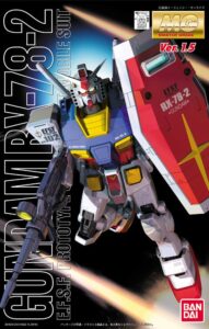 bandai hobby - maquette gundam - gundam rx-78 gundam ver.1.5 gunpla mg 1/100 18cm - 4573102638519