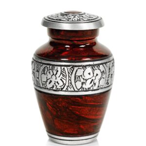 SmartChoice Urn for Human Ashes Adult Memorial urn Funeral Cremation Urn (Keepsake Cremation Urn)