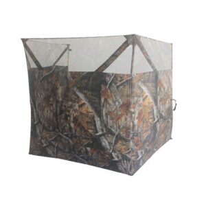 THUNDERBAY Portable Quick Setup Lightweight Camouflage Pop Up 3-Sided Ground Hunting Blind