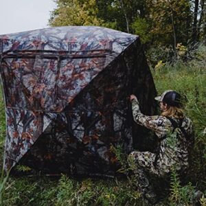 Barronett Blinds GR351BT Grounder 350 Pop up Portable Blind, Woodland Camo