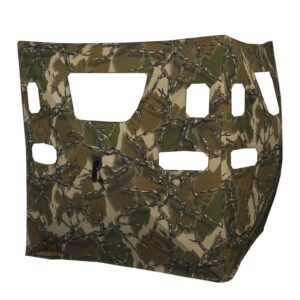 rhino blinds blinds crp-106 cut n run lightweight 2 panel mobile hunting blind, predator