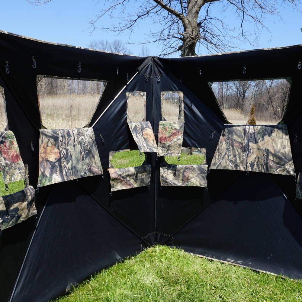 Rhino Blinds Blinds CRP-106 Cut N Run Lightweight 2 Panel Mobile Hunting Blind, Predator