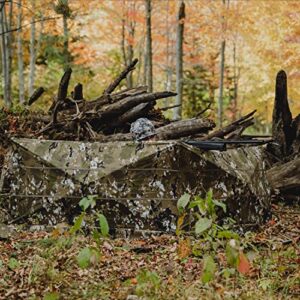 BARRONETT BLINDS® Field Shield™, Adjustable Panel Blind, Ultra-Portable Concealment, Adjustable Height, Lightweight, 1-2 Person, Crater™ Thrive, FS100CT