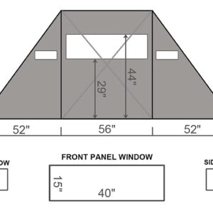 ALPS OutdoorZ Dash Camo Panel Hunting Blind with Hybrid 2 Person Ground Pop Up Design for Quick Deployment, Wide Window, and Interior Mesh Pocket, Realtree Timber