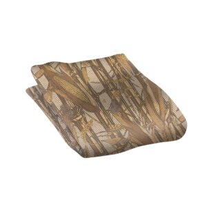 allen company vanish camo burlap, glare free hunting blind material, 12 ft l x 54 in w, natural grain belt camo, one size