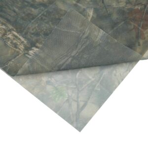 AUSCAMOTEK Mesh Camo Netting Camouflage Nets for Turkey Hunting Blinds Window Screen Camping Brown 5 ft x 12 ft (appro)