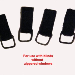 Bullseye Buddy - Window Gun Rest for POP-UP Blinds. 2 per Pack, Stainless Steel. Telescopic - fits Any Make or Model Blind.