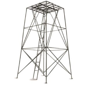 guide gear 10' elevated hunting tower platform climbing ladder stand