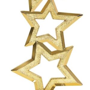 Crown Awards Star Trophies - 5" Three Star Recognition Trophies Custom