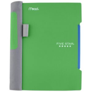 five star advance small spiral notebook, 1 subject, college ruled paper, 100 sheets, 7" x 4-3/8", color selected for you, 1 count (45176)