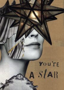 away laughing paperworks you're a star card, 5" x 7", set of 4