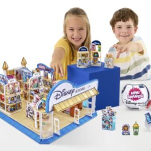 5 Surprise Disney Toy Store Playset by Zuru - Includes 5 Exclusive Mini's, Store and Display Collectibles for Kids, Teens, and Adults