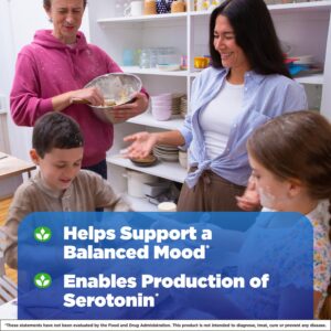 Natrol 5-HTP 100mg, Drug-Free Dietary Supplement Helps Support Balanced Mood, 30 Mixed Berry-Flavored Fast Dissolve Tablets, 15-30 Day Supply