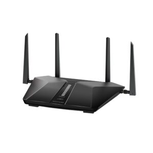 netgear nighthawk wifi 6 router (rax43) 5-stream dual-band gigabit router, ax4200 wireless speed (up to 4.2 gbps), coverage up to 2,500 sq.ft. and 25 devices