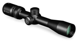 vortex optics crossfire ii 2-7x32 scout, second focal plane, 1-inch tube riflescope - v-plex reticle