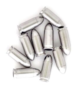 steelworx 9mm luger stainless steel snap caps (10 pack)