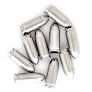 Steelworx 9mm Luger Stainless Steel Snap Caps (10 pack)