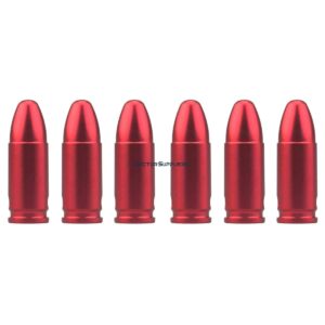 Vector Optics TAC 9mm Snap Caps,Trainning Dummy Round Snap Caps 9mm luger 6pcs