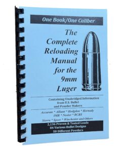 loadbooks usa, inc. the complete reloading book manual for 9mm luger., 9mmluger