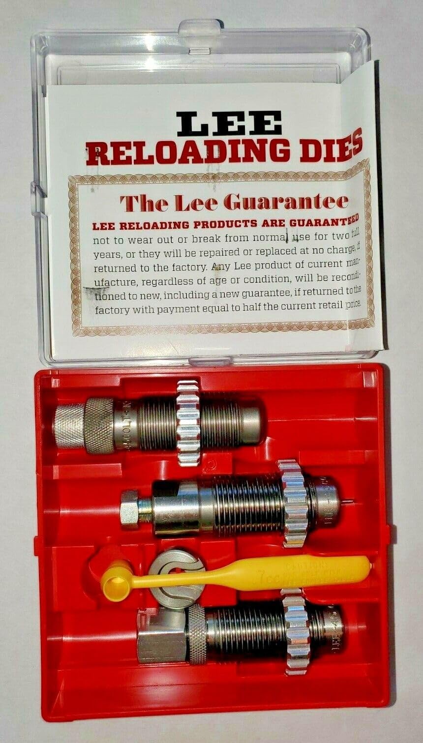 LEE 90509 9MM Luger 9X19 3 DIE Carbide DIE Set