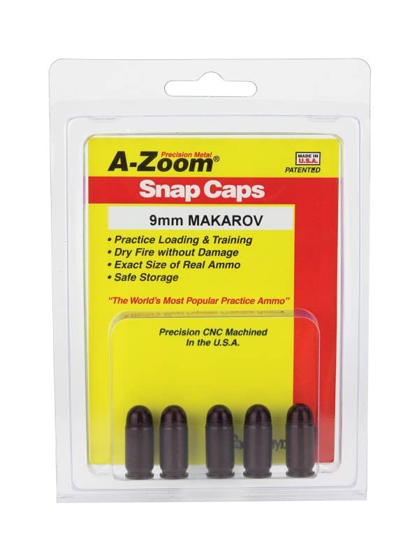 A-Zoom 15132 9Mm Makarv Snap 5 Pack