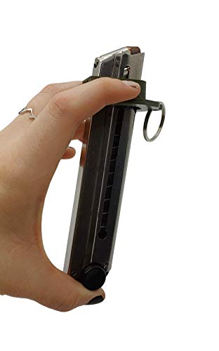 EZMAGLOADER Magazine Loader for The Luger P08 9mm - Easy Pain Free Loading - Comfortable Grip - Speed Loader Accessories - Large Flanges for Thumb Relief - 2 Pack