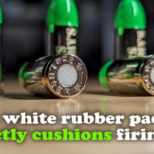 B's Dry Fire Snap Caps - A.K.A. B's Dummy's - Dummy 9mm Luger Training Caps (5 Pack) (Neon Green Nickel)