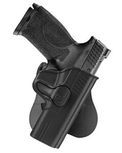 owb m p 2.0 9mm holster compatible for s&w m&p 2.0 9mm/40, s&w sd40ve, s&w sd9ve, smith & wesson m&p 9mm(not shield), adjustable paddle gun holster,quick release - right handed