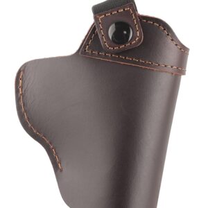 OWB Leather Holster Compatible with Glock 17 19 43X for Taurus G2C G3 G3C fits M&P 9mm Shield for Sig P365 P320 for Springfield XDS, Right Hand