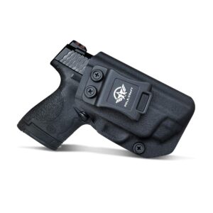 m&p shield 9mm holster,iwb kydex holster fit: smith & wesson m&p shield m2.0 9mm / .40 s&w 3.1" barrel with integrated ct laser pistol - inside waistband carry-s&w m&p shield 9mm accessories