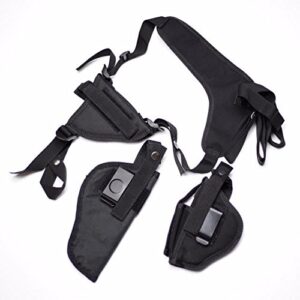 buy 1 shoulder holster get a hip and concealed free fits ruger security-9 9mm luger 4" barrel 5