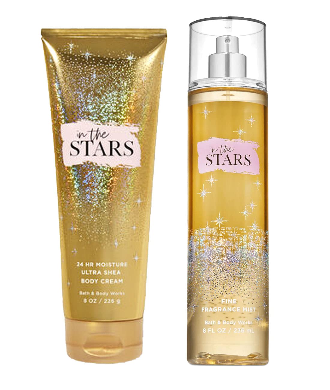 Bath and Body Works In The Stars Ultra She Body Cream & Fine Fragrance Mist Set 2018