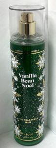 bath and body works holiday traditions vanilla bean noel fine fragrance mist, 8.0 fl oz