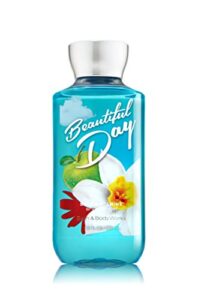 bath & body works signature collection shower gel beautiful day, 10 ounces, packaging may vary