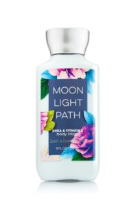 bath & body works, signature collection body lotion, moonlight path, 8 ounce