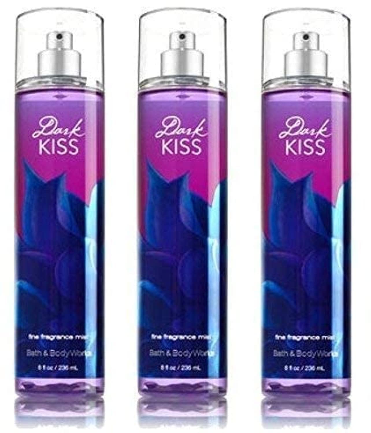 Bath & Body Works Dark Kiss Fine Fragrance Mist, 8 Ounce