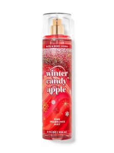 bath and body works fine fragrance mist winter candy apple, 8.0 fl oz