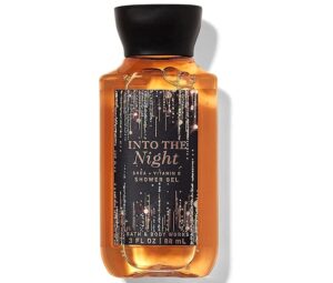 bath & body works into the night travel size shower gel 3.0 oz (into the night)