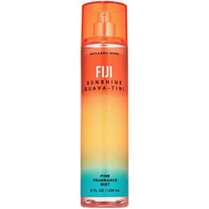 bath and body works fiji - sunshine guava-tini fine fragrance mist 8 fluid ounce (2020 limited edition)