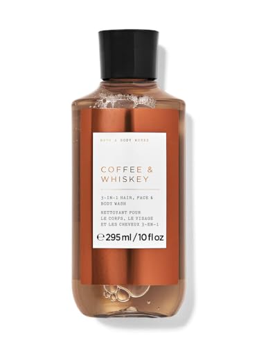 Bath and Body Works Coffee & Whiskey 3-IN-1 Hair, Face & Body Wash 10 fl oz / 295 mL