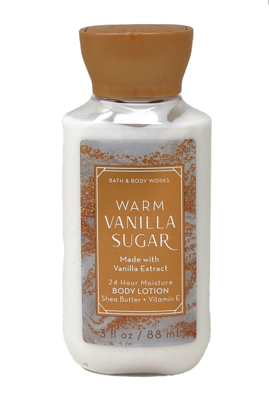 Bath & Body Works Warm Vanilla Sugar Body Lotion 3 Piece Travel Size.