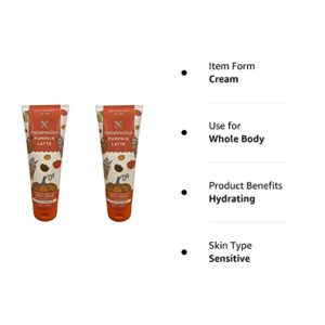 Bath and Body Works Marshmallow Pumpkin Latte 2 Pack Ultra Shea Body Cream 8 Oz. (Marshmallow Pumpkin Latte)