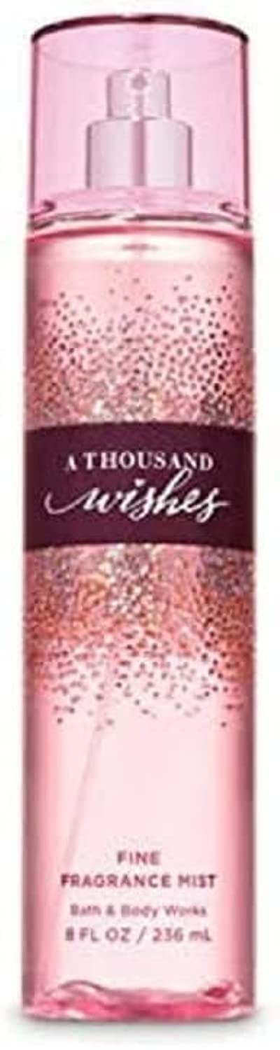 Bath & Body Works A Thousand Wishes By Bath & Body Works for Women - 8 Oz Fine Fragrance Mist, 8 Oz