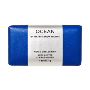 bath and body works ocean for men shea butter cleansing bar 4.2 oz