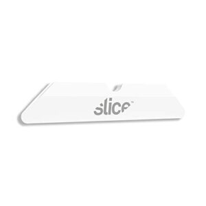 slice 10404 replacement blade, ceramic, finger friendly, rounded tip, lasts 11x longer than metal