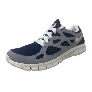 nike free run 2 men's shoe midnight navy/summit white, 11 m us